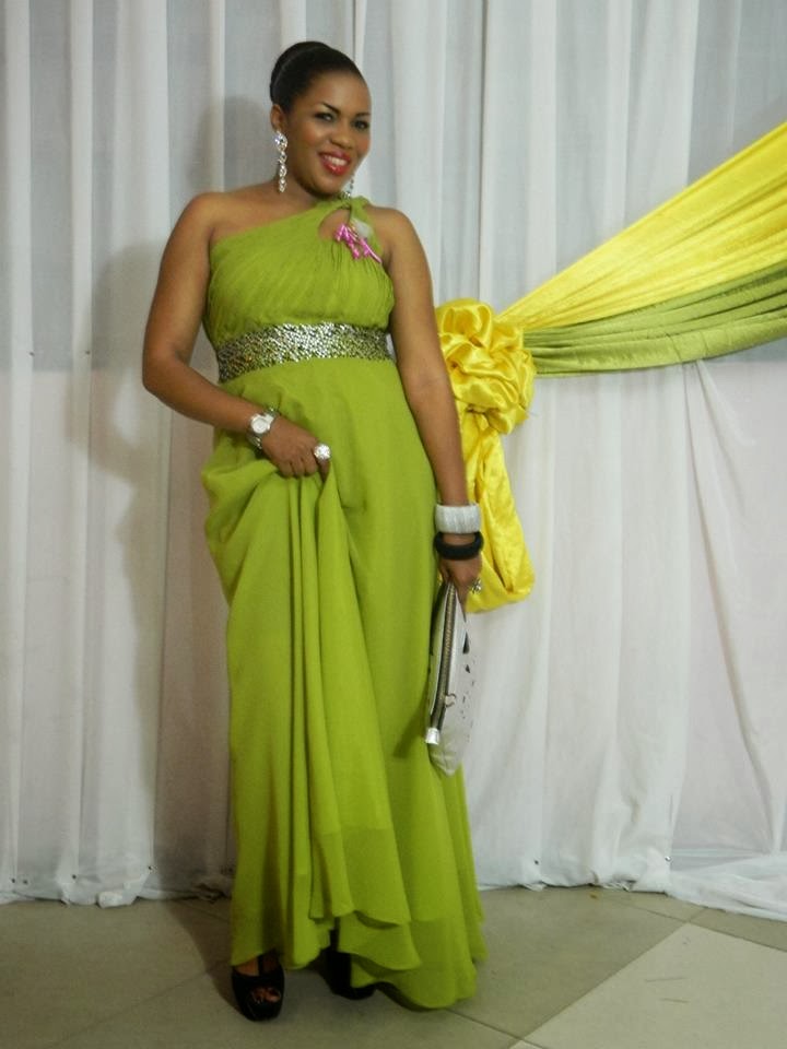 SWP: PHOTOS: ACTRESS ODAMA JENNIFER KYAKA AT HER YOUNG SISTER'S SEND OFF.