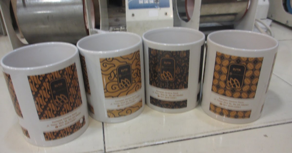 SABLON GELAS MEDAN: Batik Mug