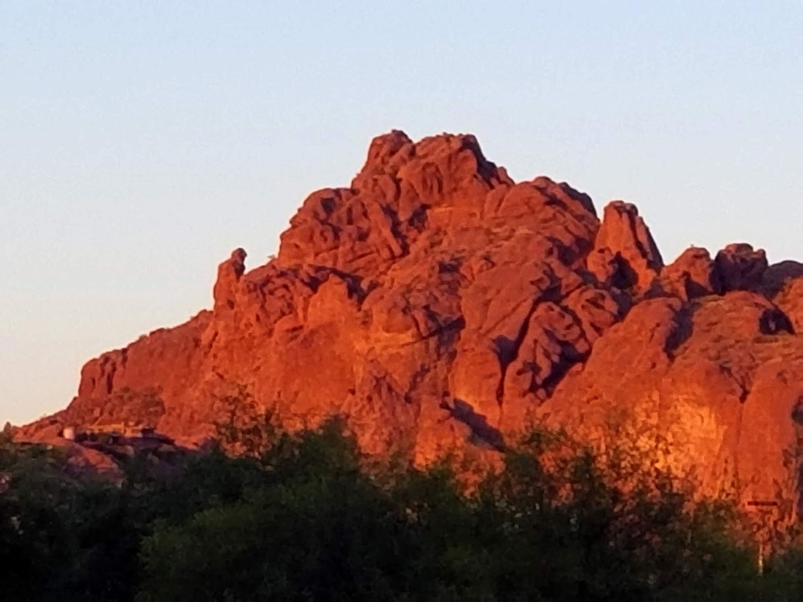 Photography: Sunset On Camelback Mountain