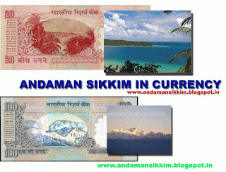 ANDAMAN SIKKIM: Andaman n Sikkim in Currency Notes