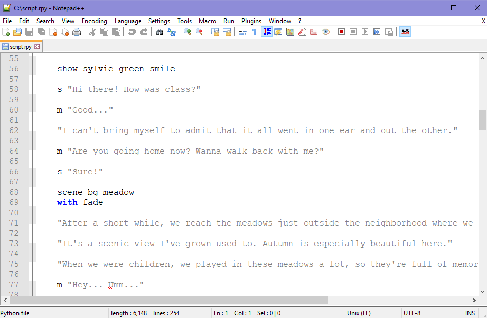 Planila Game Developer: Ren'Py พื้นฐาน | บทที่ 1 สร้างเกม Visual Novel ...