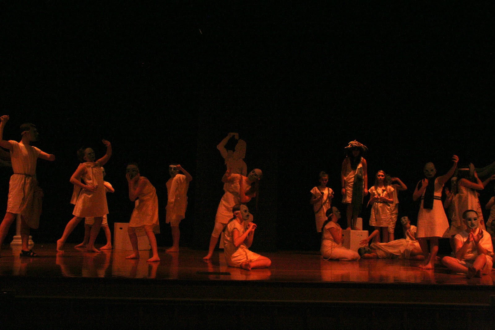 "Circus Olympus" ... Greek Theatre!: Perseus & Medusa Production Photos