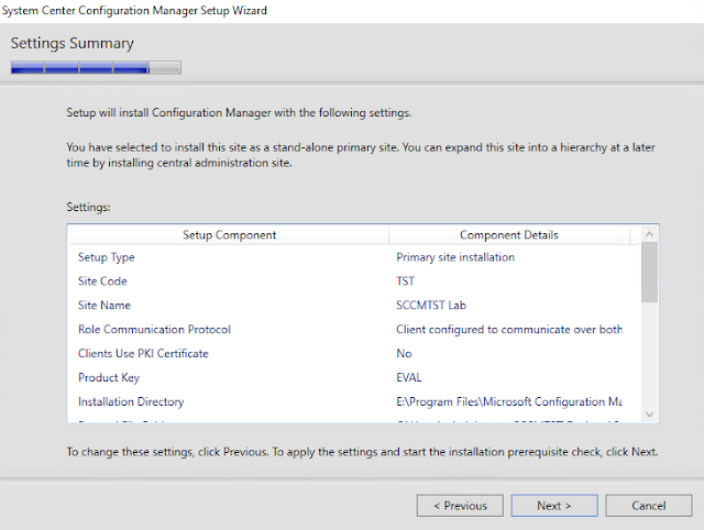 Installing SCCM Server, SQL, WSUS and SCCM prerequisites
