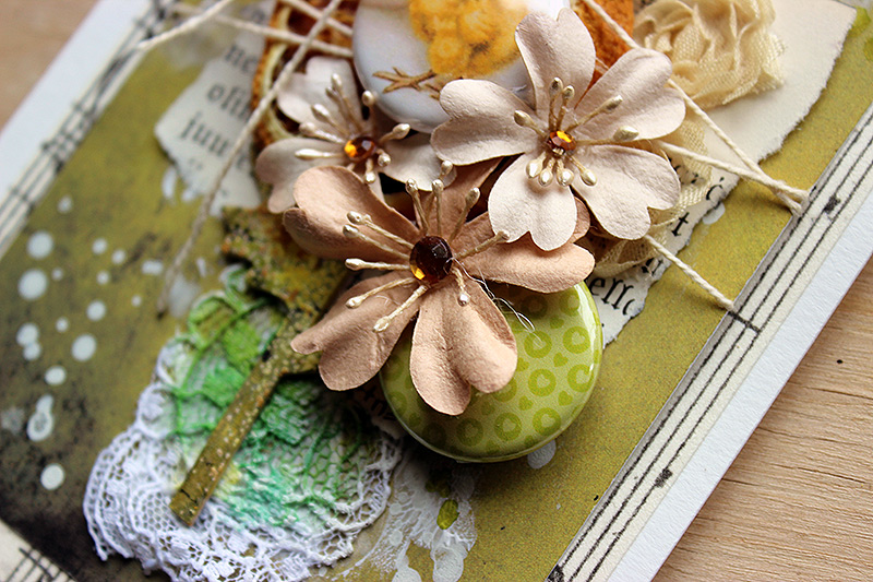 Riikka Kovasin - Paperiliitin: Easter cards - A Flair for Buttons