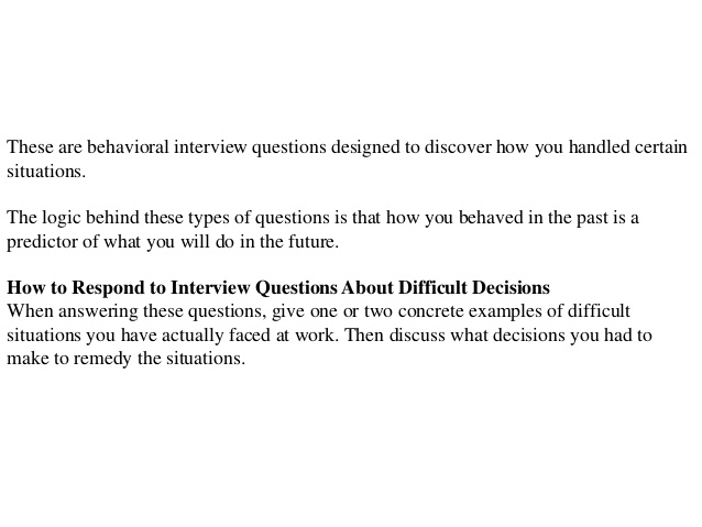 Tough Decisions Examples - Collage Template