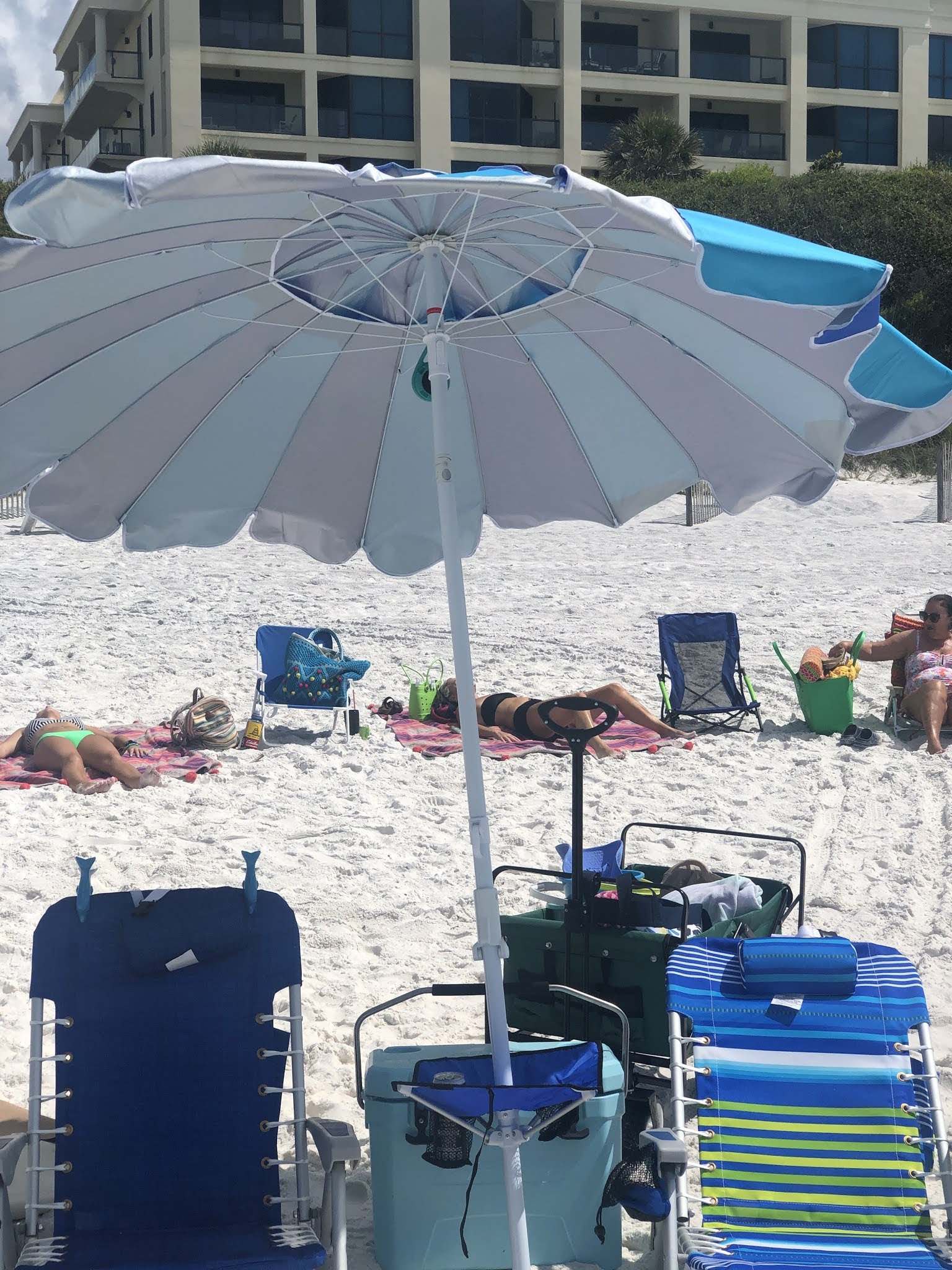 Sit Back and Relax on Sandy Shores - A Portable Beach Set Up You Will ...