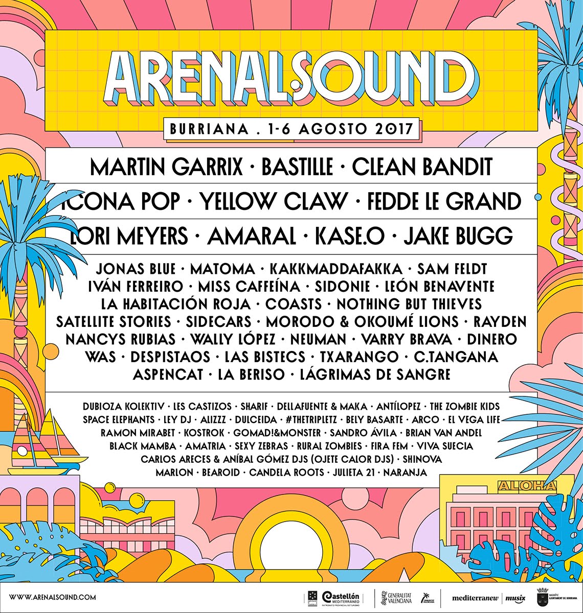 After Musiic: Arenal Sound 2017 anuncia el sold out