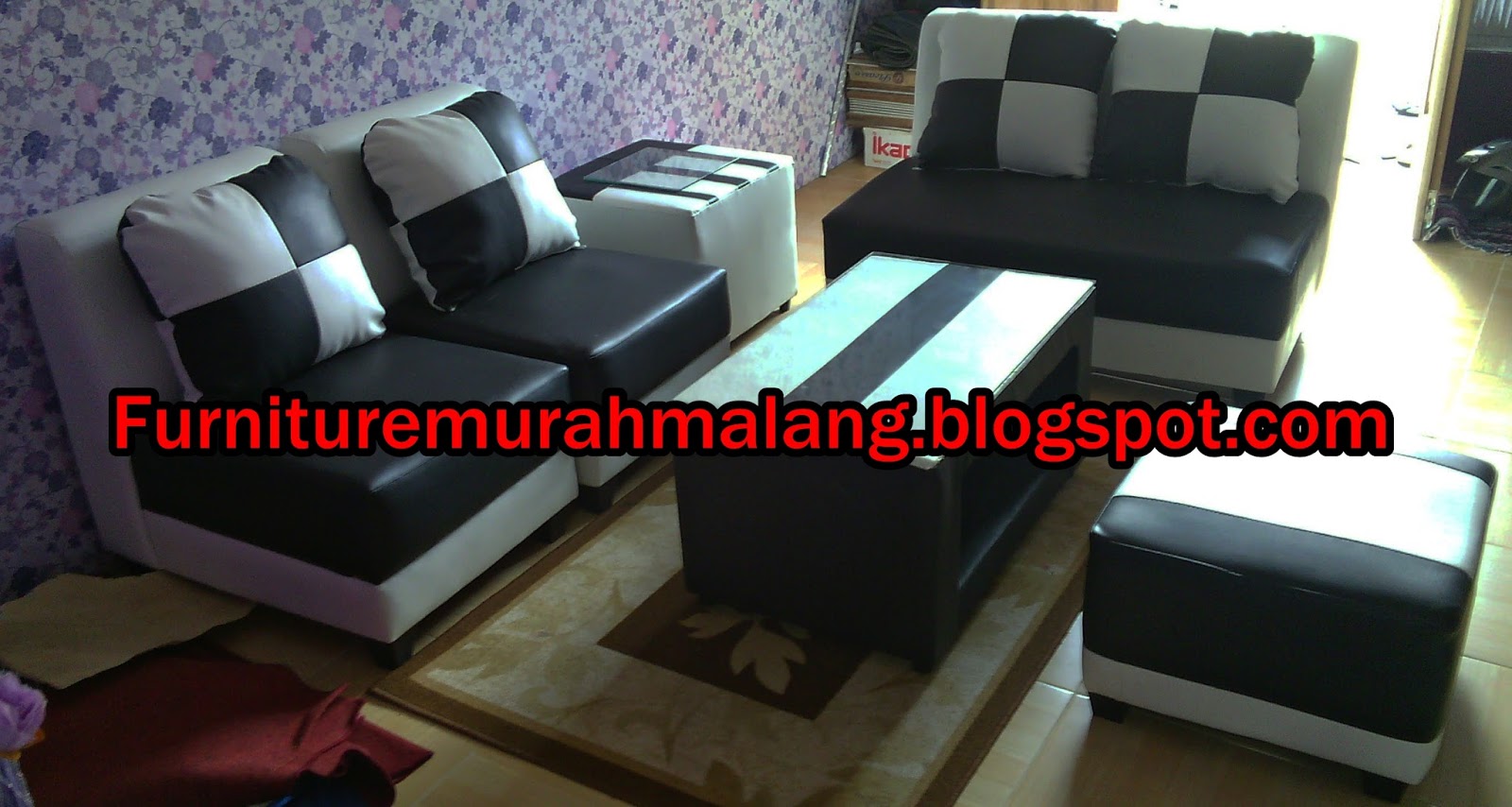 furniture murah malang: Sofa Minimalis type 2.1.1 tanpa tangan + Meja ...