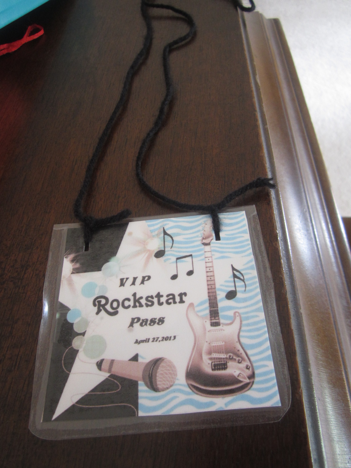 twocraftingmoms: Rock Star Themed Mother/Daughter Event