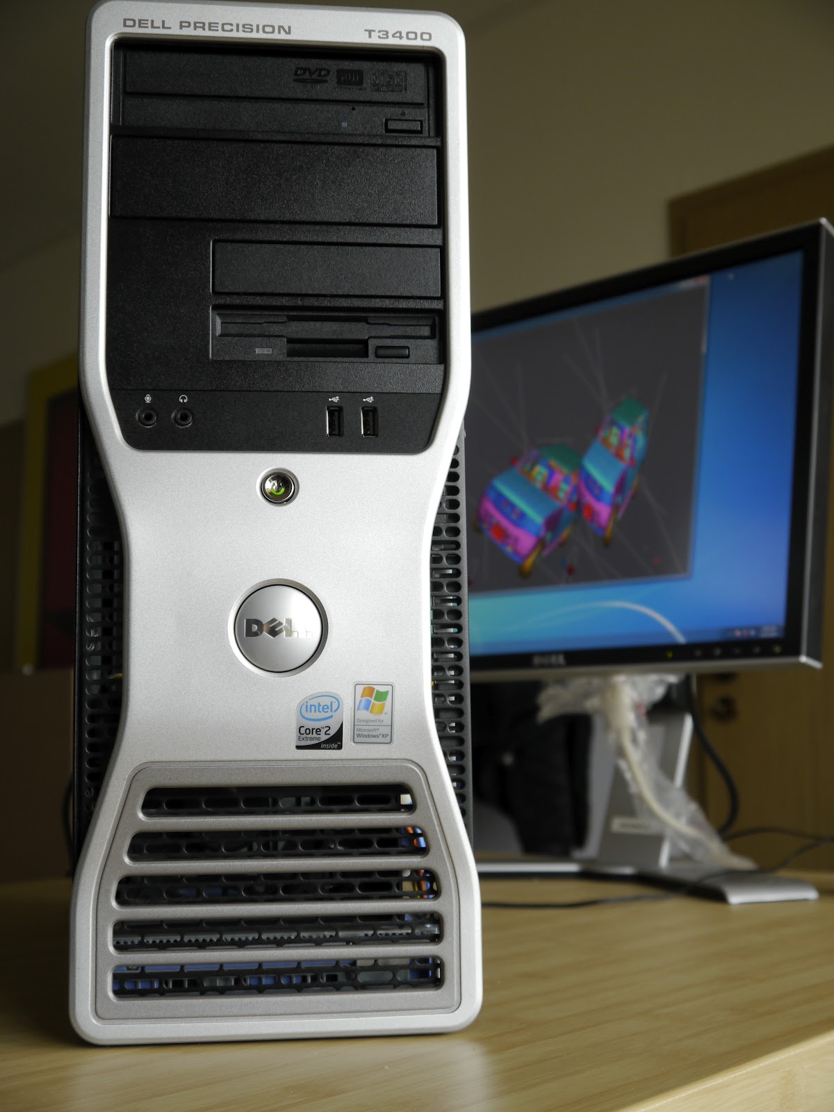 DELL Precision T3400 с Core 2 Extreme QX9650 | Retro-PC-Mania - ревюта ...