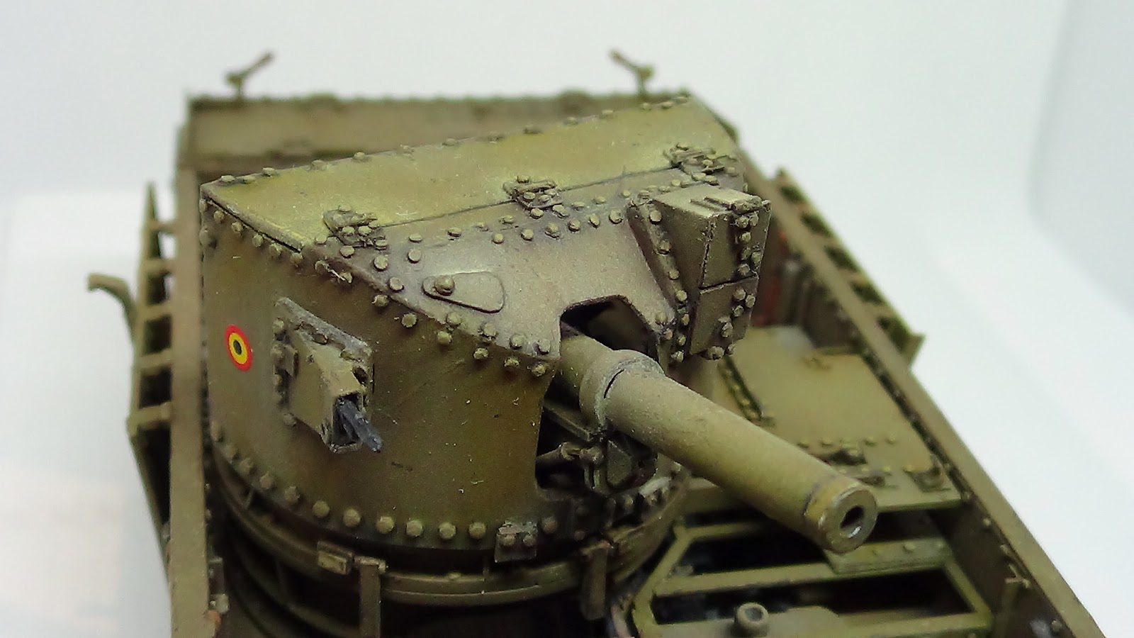 Size's military scale models: Belgian T13 type I (part 6): Retrokit's ...