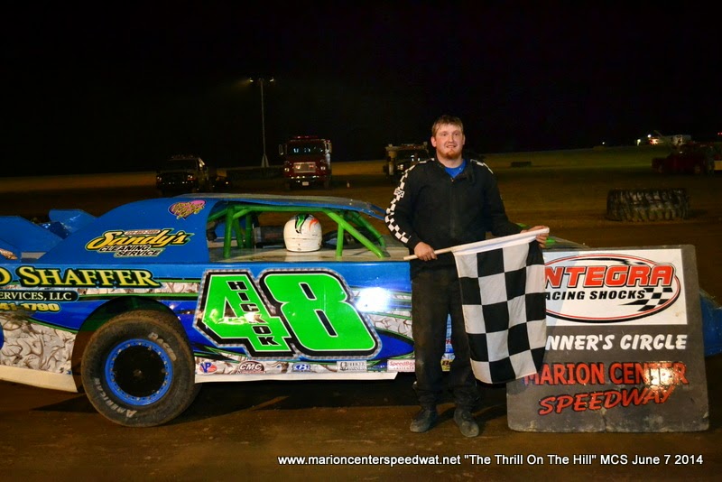 June 7, 2014 at Marion Center Speedway - 2 Super Late Model Features ...