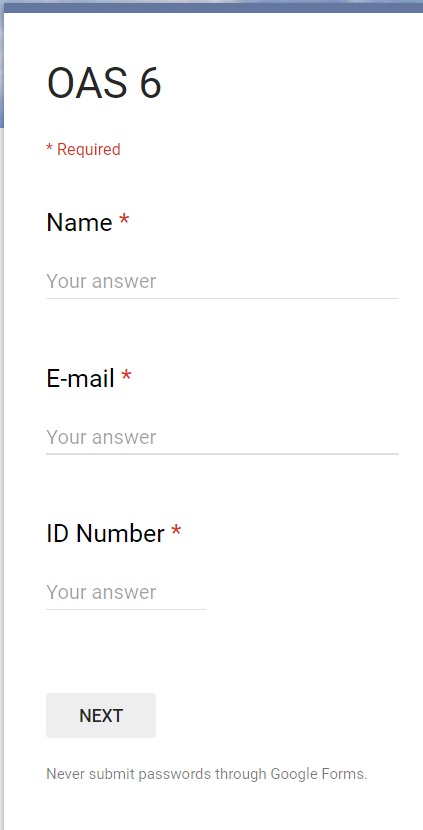 Online Answer Sheet: How to Use OAS