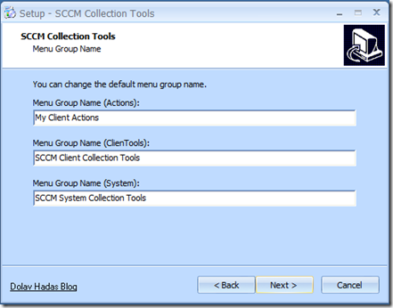 System Center Configuration Manager: SCCM Tools : Collection Context ...