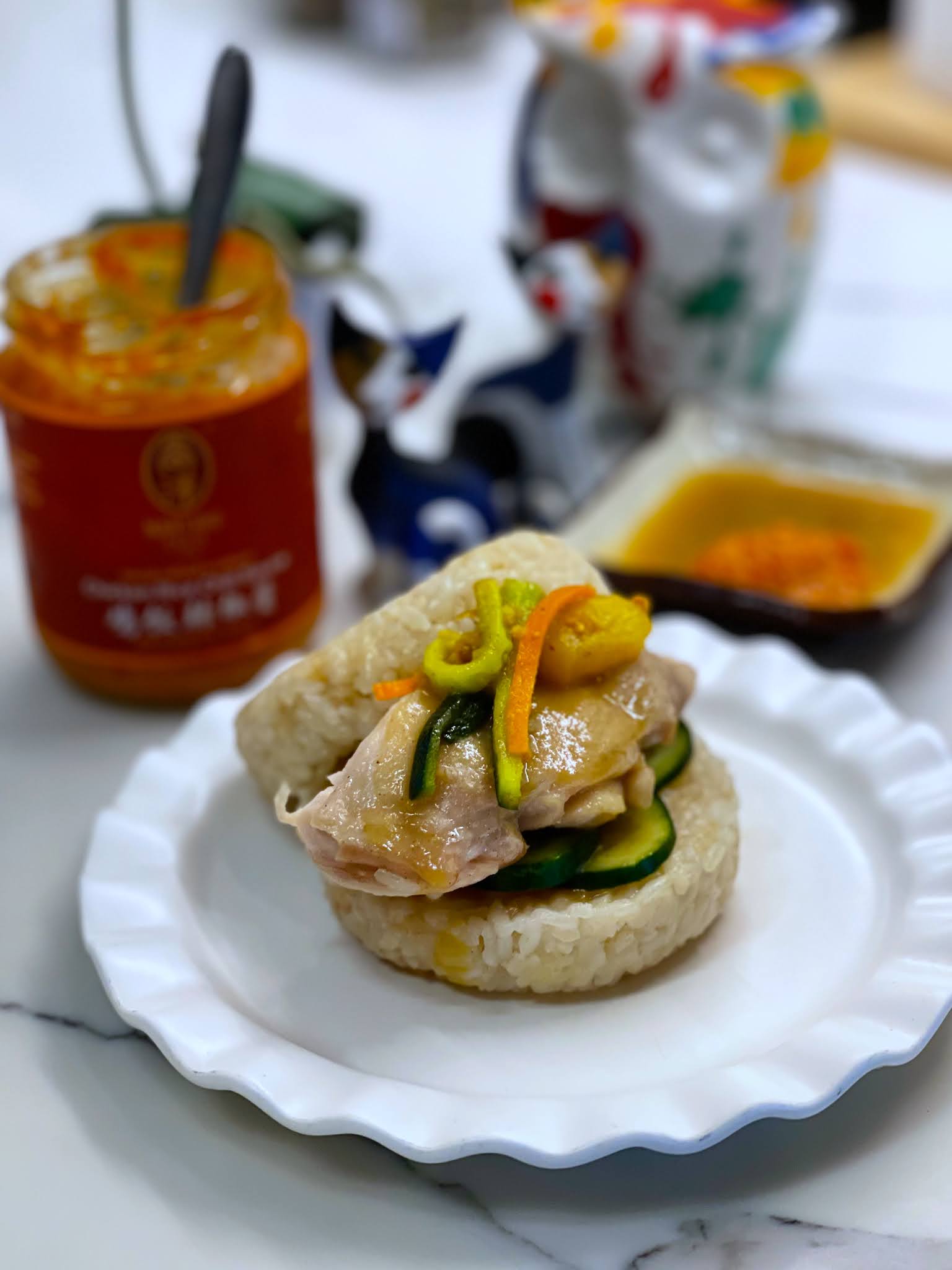 The Silver Chef: Hainanese Chicken Rice Burger Recipe