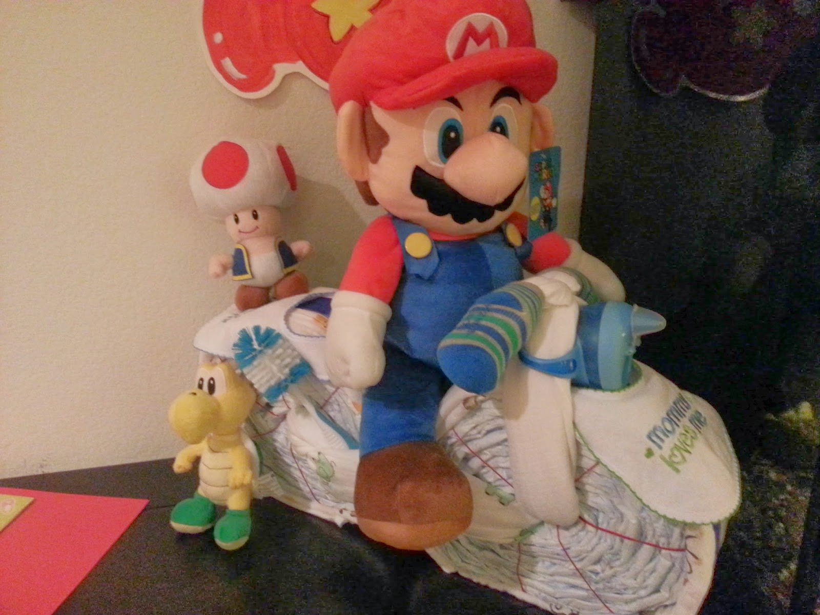 Round 2.: Mario Brothers Baby Shower