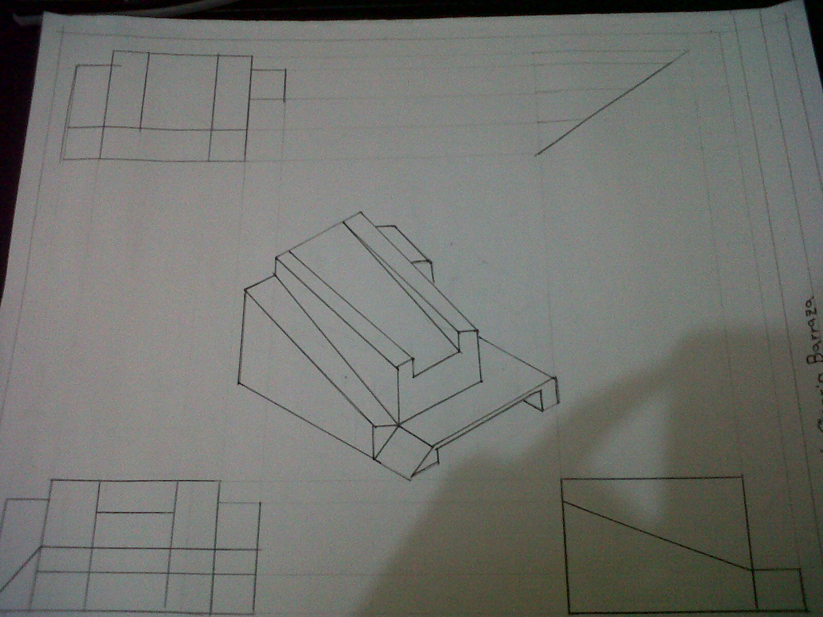 Arte Fabian Osorio: Isometricos, 1,2,3,4