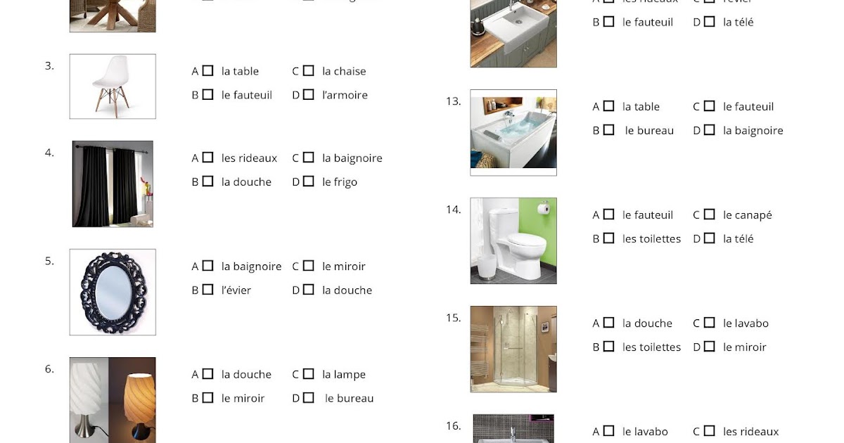 CEIP Pío XII Huesca: Jeux et exercices sur les meubles et la maison