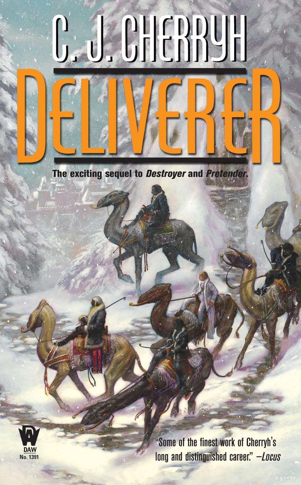 Speculiction...: Review of Deliverer by C.J. Cherryh