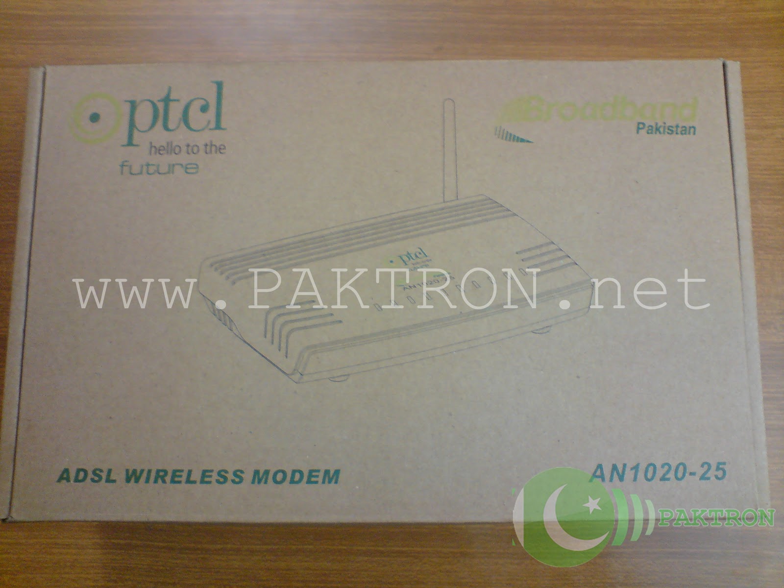 Unboxing of PTCL Wi-Fi / Wireless DSL Modem (AN1020-25) | Paktron ...
