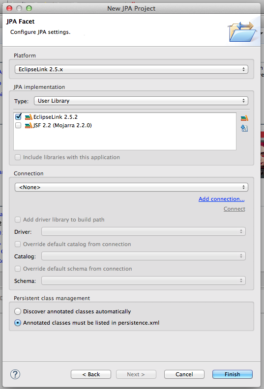 Enterprise Application Integration: Java Persistence API with EclipseLink