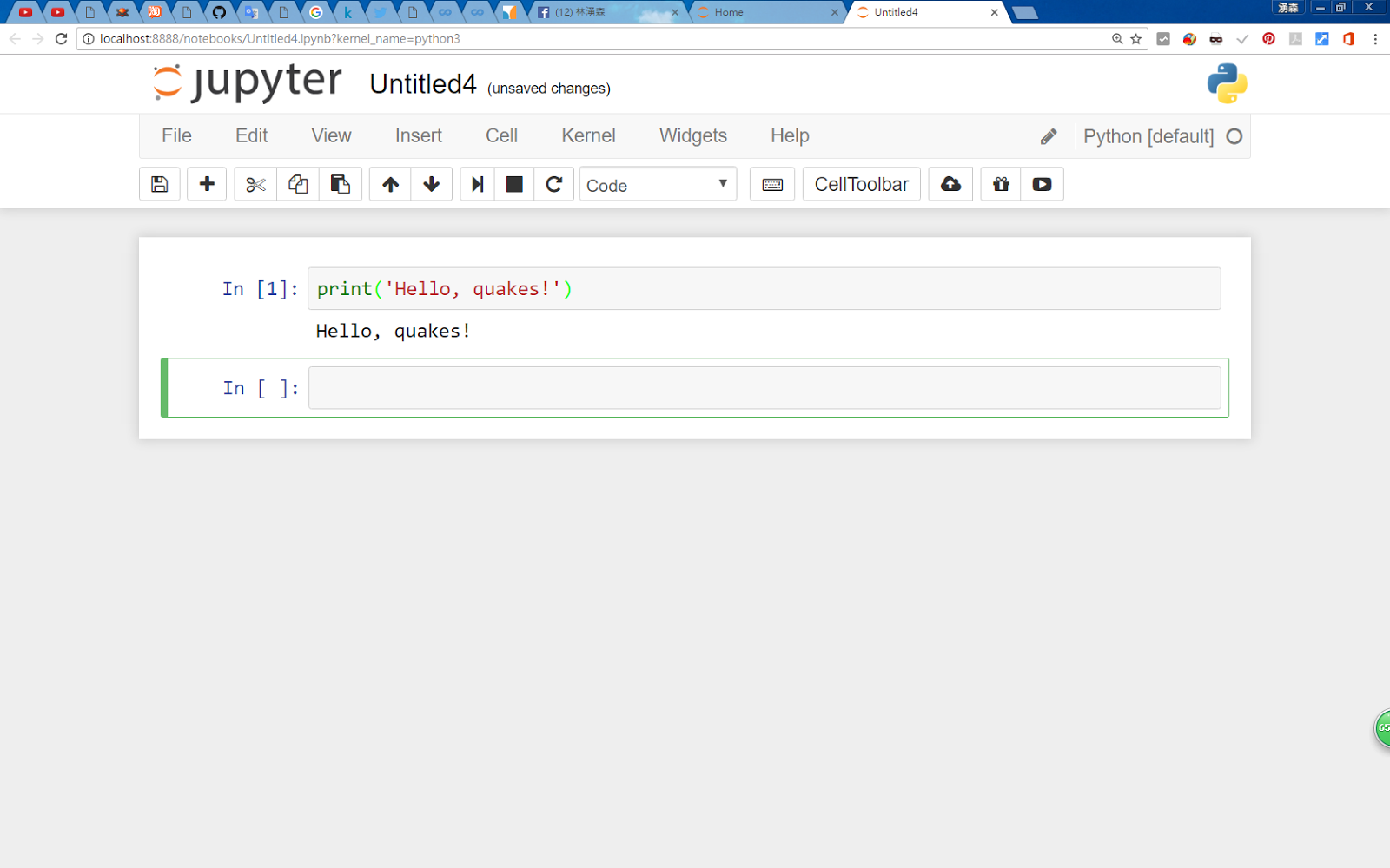 機器學習入門: 如何使用Jupyter Notebook(iPython Notebook) 機器學習入門: 如何使用Jupyter Notebook(iPython Notebook)