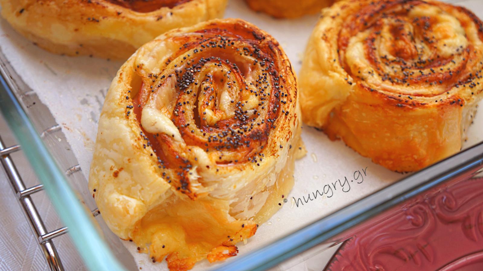 Kitchen Stories: Ham & Cheese Stuffed Puff Pastry