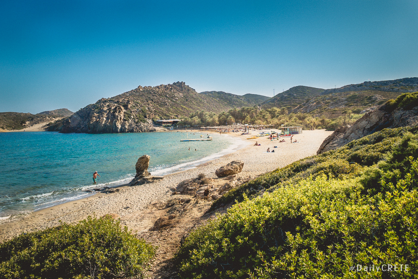 Vai Beach, the tropical paradise in East Crete / Travel Guide | # Daily ...