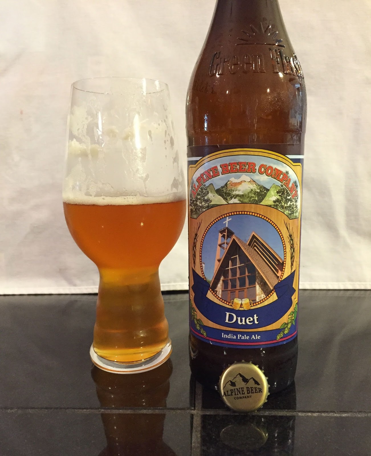 NorCal Beer Blog: Alpine Beer Company Duet IPA