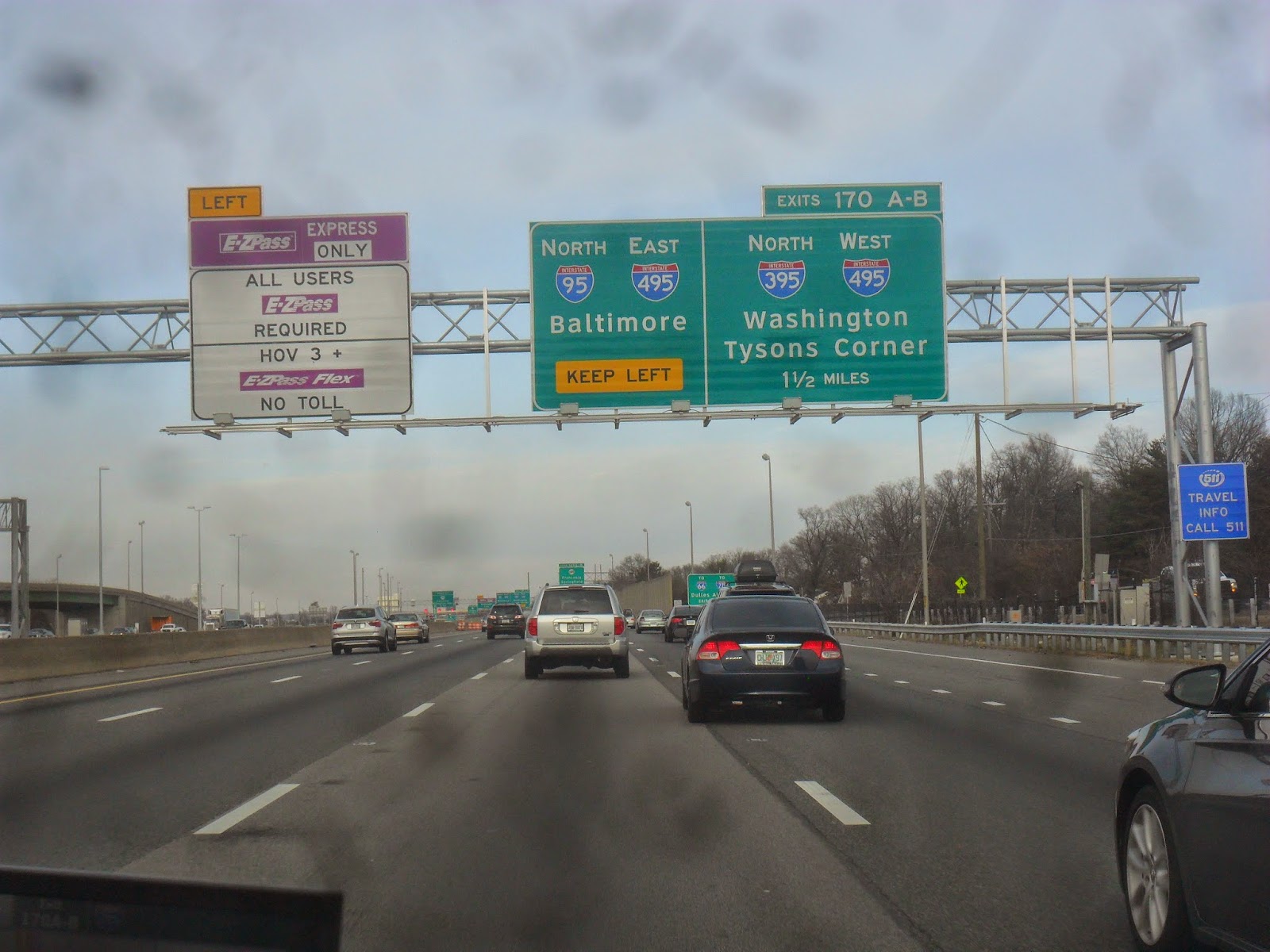 Luke's Signs: Springfield Interchange - Fairfax County, VA