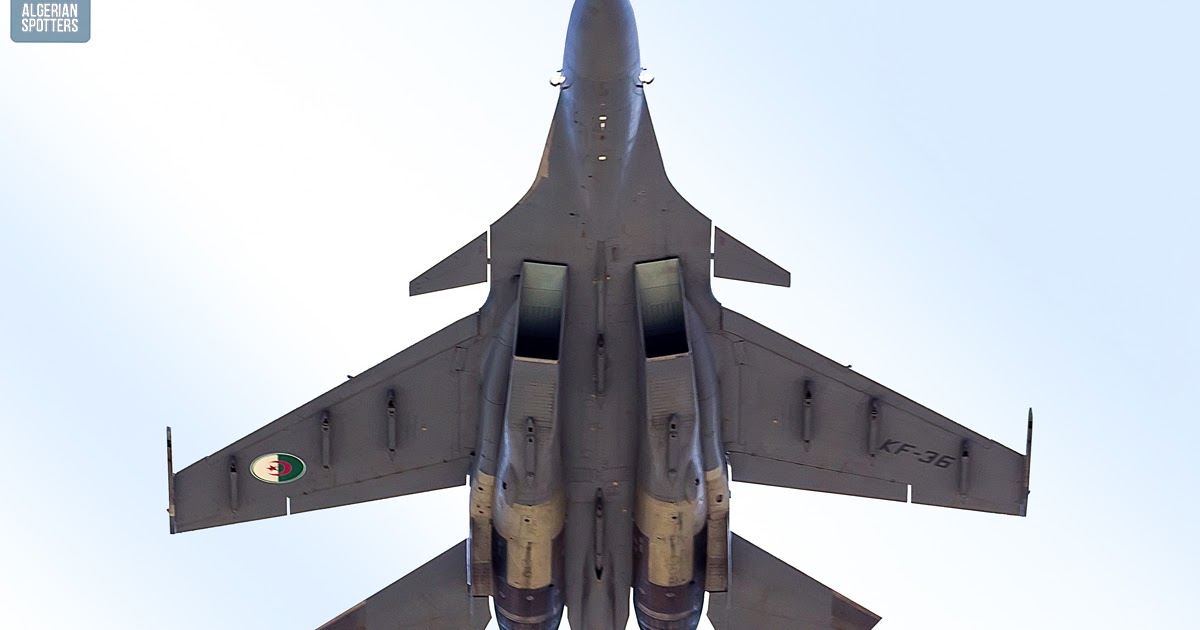 Welcome to Kingvarg Aviation: Algerian Air force SU-30MKA KF-36