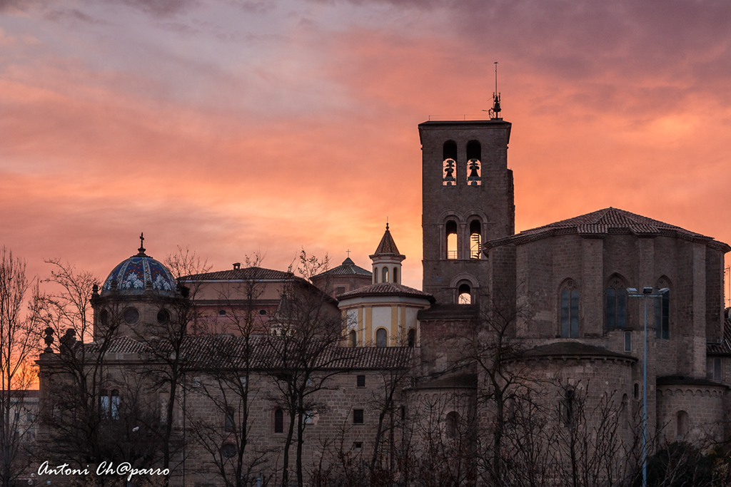 Solsones en Imagenes: Solsona, entre la noche y el dia