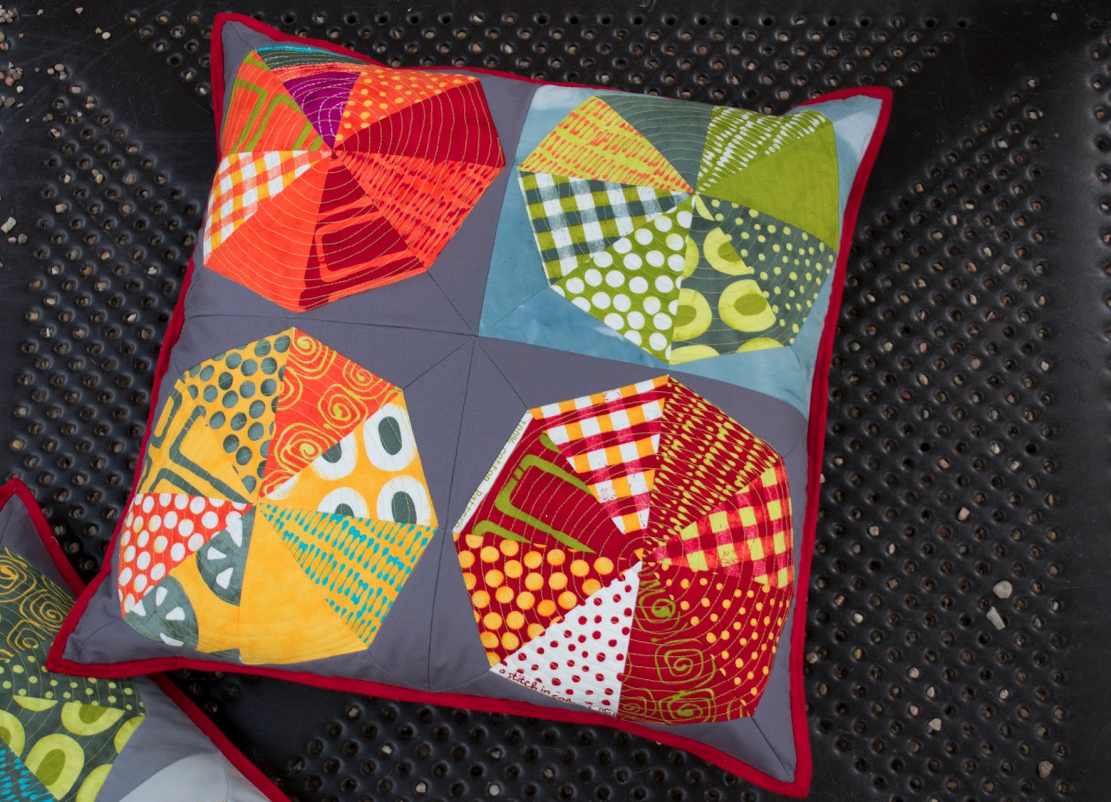 a stitch in dye: Mini Pieces in Modern Patchwork