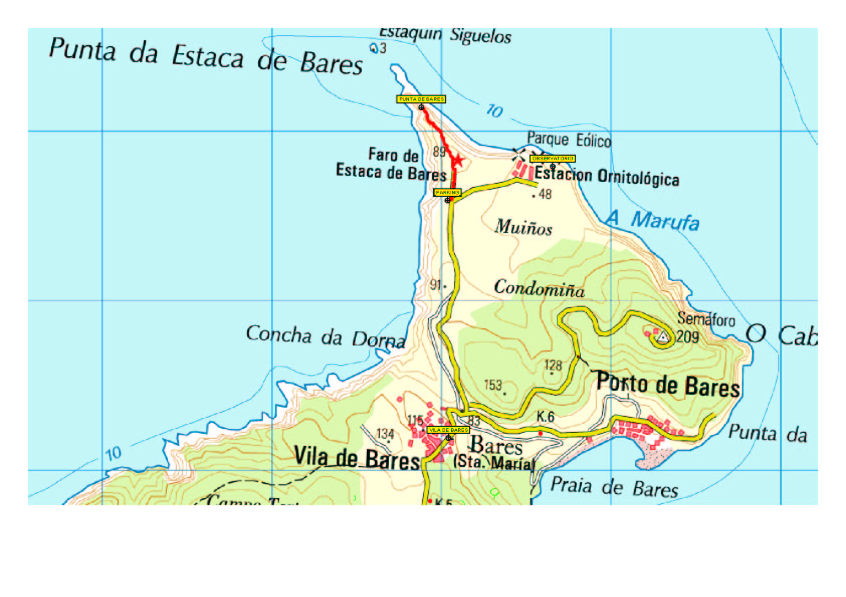 EL COCHE DE SAN FERNANDO: GALICIA - RÍAS ALTAS: ESTACA DE BARES