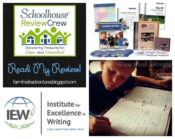 Farm Fresh Adventures: Institute for Excellence in Writing: Deluxe ...