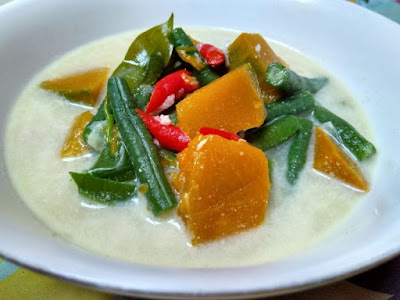 Resep Sayur Lodeh Labu Kuning Enak Kuah Santan Putih Segar