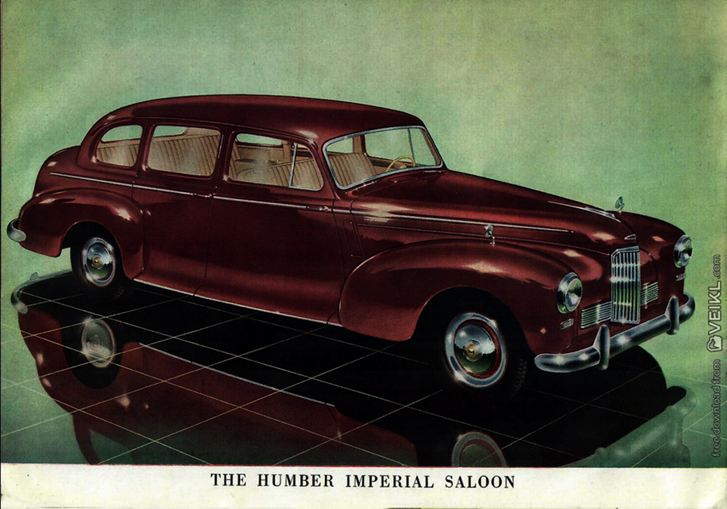 .: 1954. Humber Pullman & Imperial. Brochure (English)