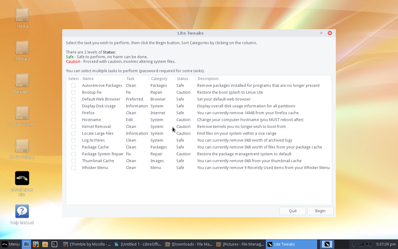 Linux Lite 3.0 screenshots