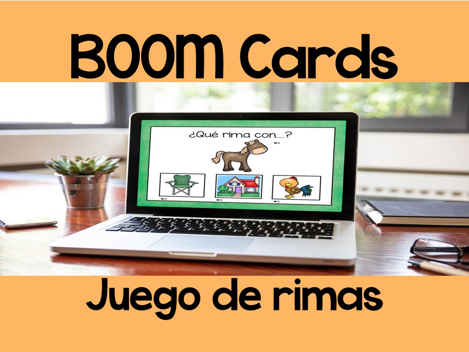BOOM Cards Rhyming in Spanish Amazing and Fun Resource for Digital ...