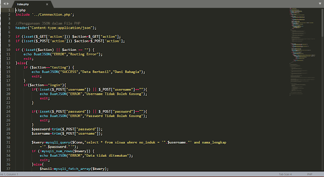 Membuat API atau Web Service dengan JSON (PHP Only) | API - FooTIK ~ FooTIK