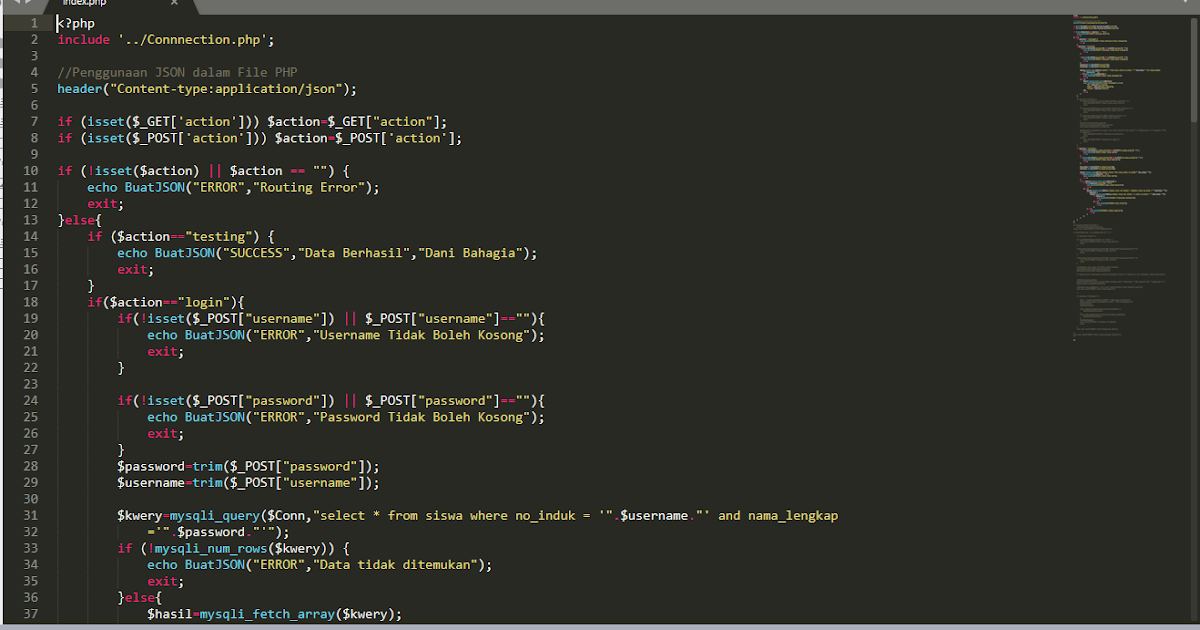 Membuat API atau Web Service dengan JSON (PHP Only) | API - FooTIK ~ FooTIK
