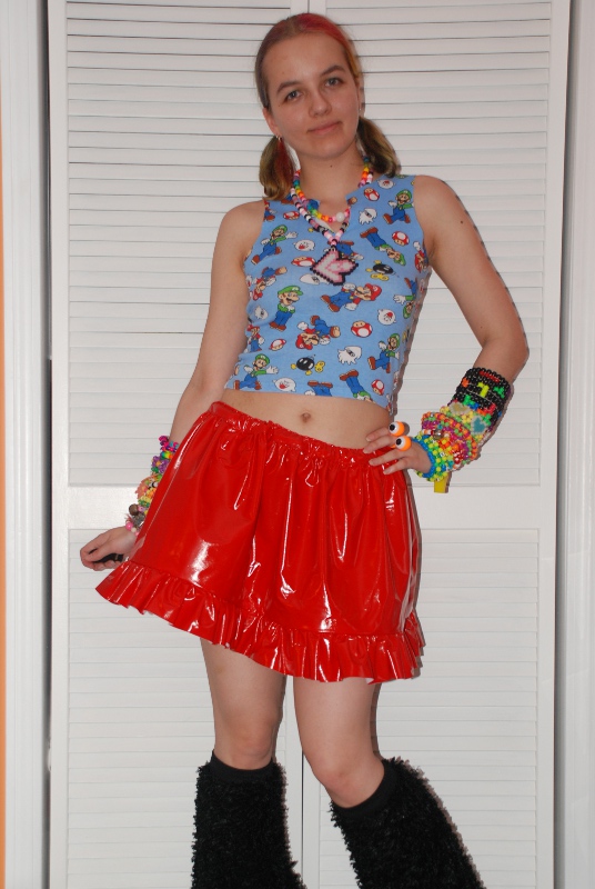 As I Sew: The PVC skirt from hell
