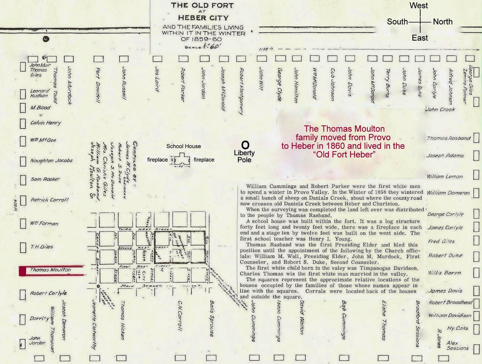Ancestor Story Time: Thomas Moulton and Sarah Denton-Handcart Pioneers