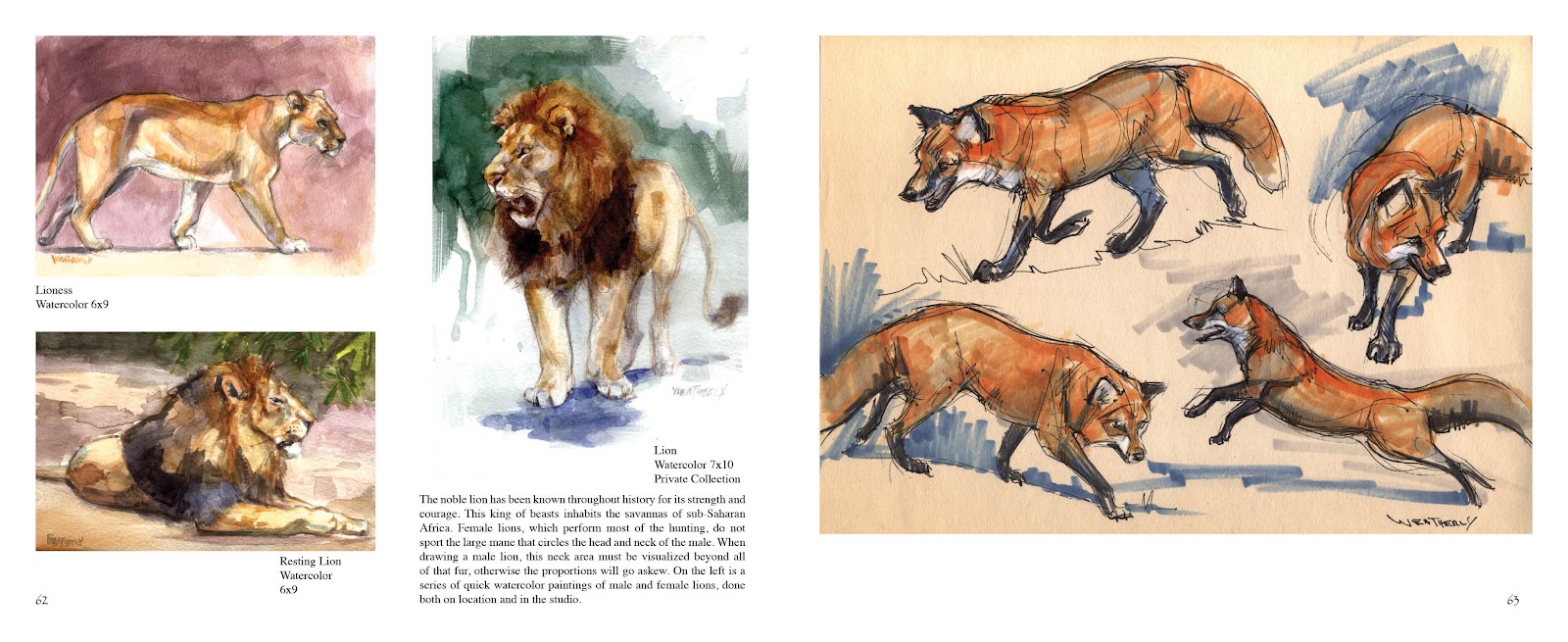 Joe Weatherly Fine Art: Sample Pages from NEW BOOK!