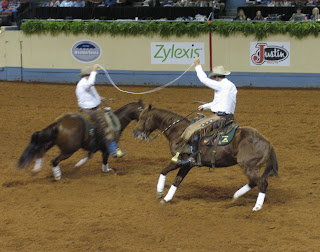 My All Around Cowgirl Life: AQHA World Horse Show 2012 Pat Parelli demo