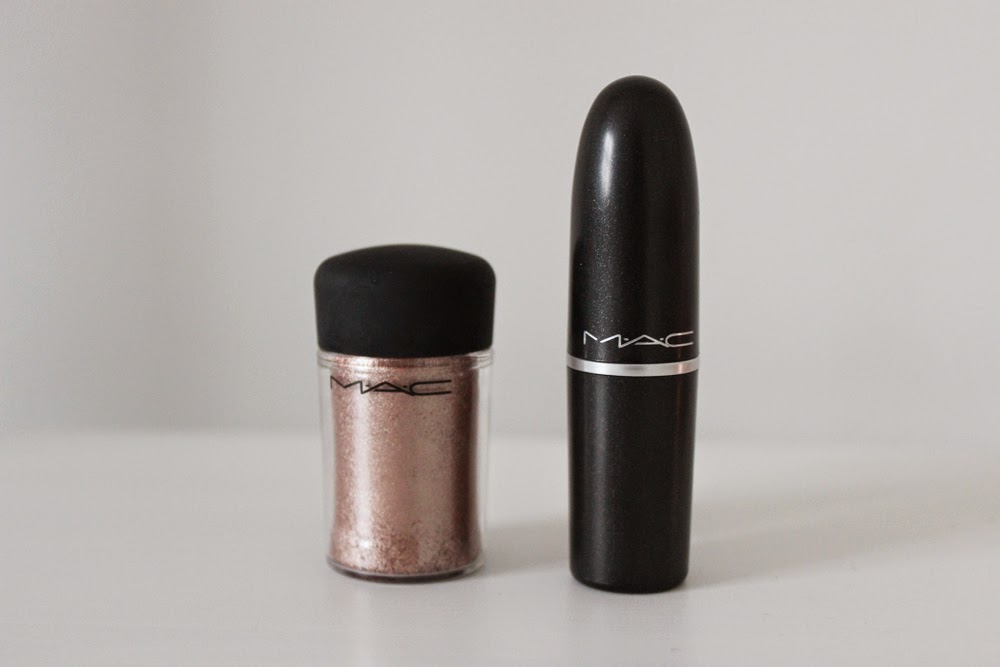 It's All About MAC's Matte Lippy Lady Danger & Pigment In The Shade Tan ...