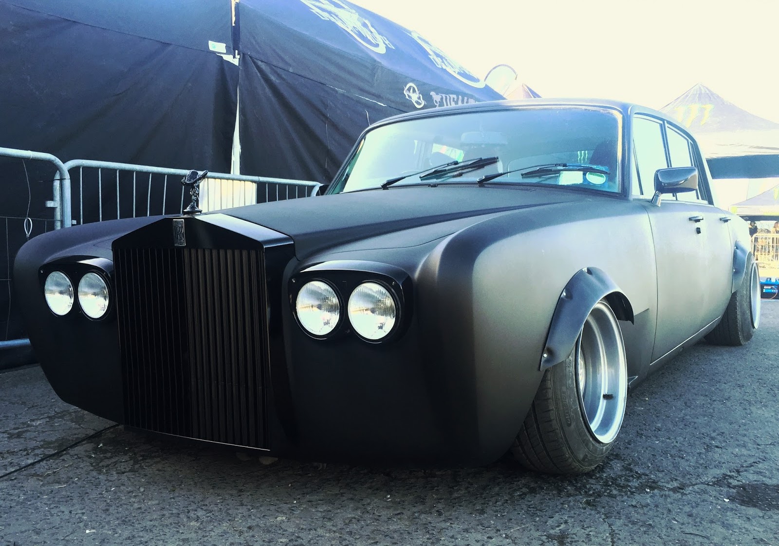 Yes This Is A Rolls Royce Silver Shadow Drift Car