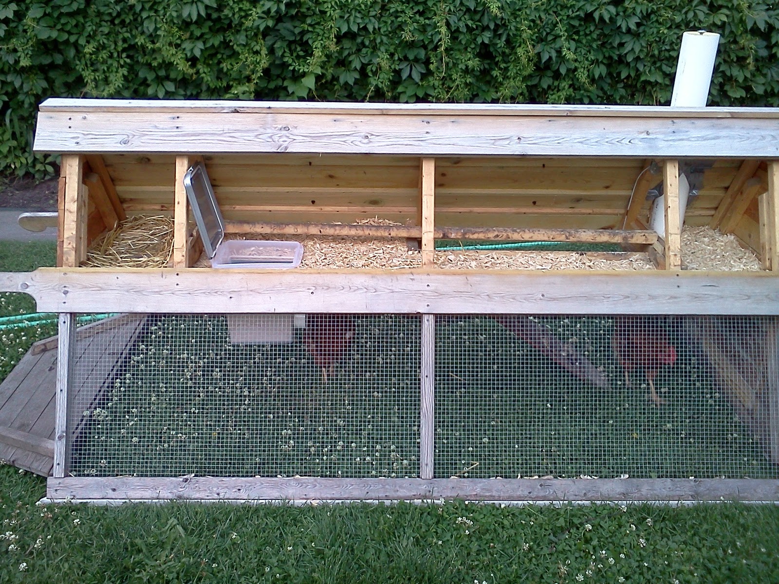 Making a Life: Chicken Ark Upgrades: Building a No-Mess, Hassle-Free Feeder