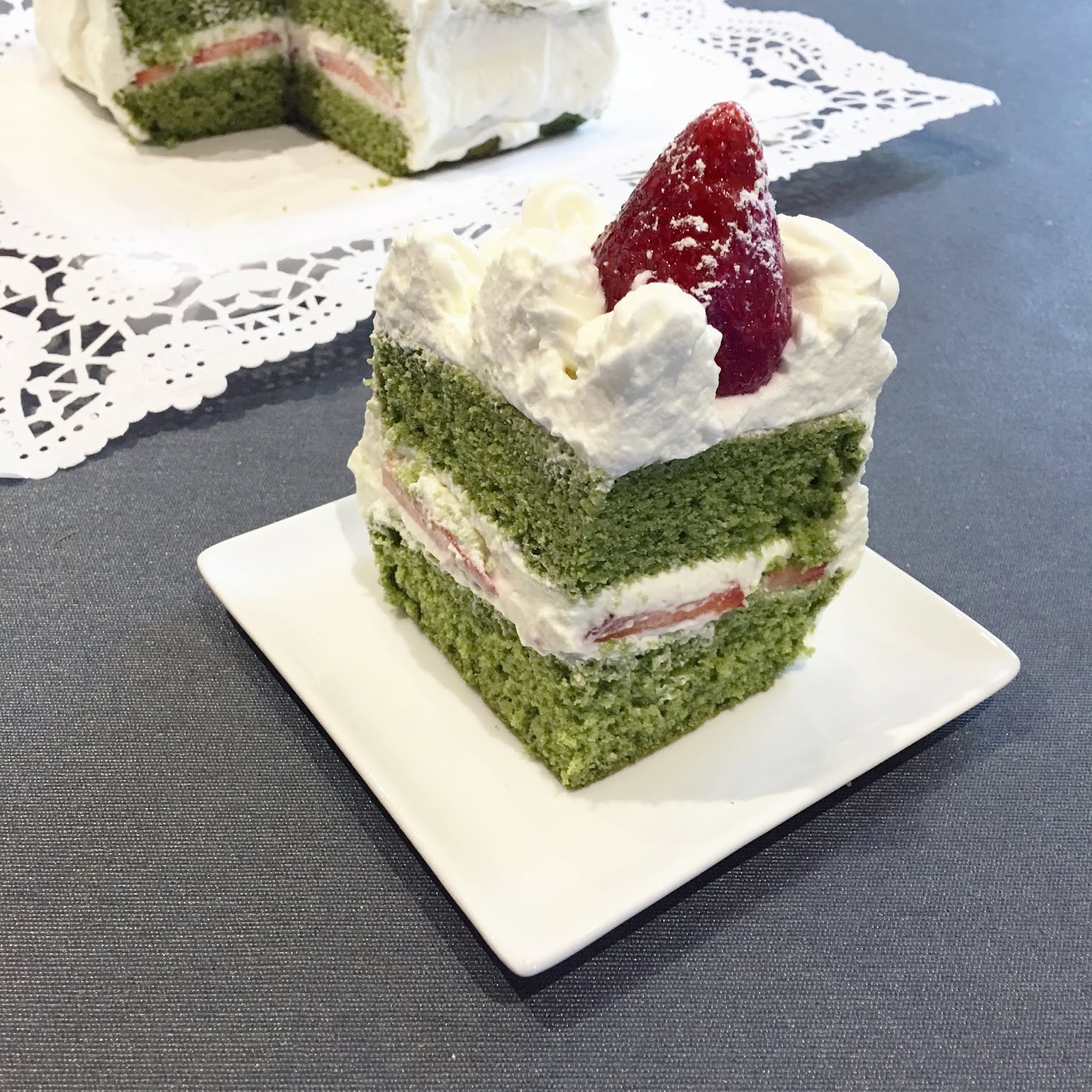 Matcha Shortcake