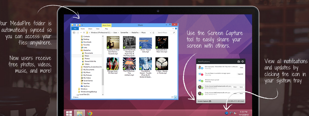 Make it: Mediafire تطرح برنامج MediaFire Desktop لرفع ملفاتك مباشرة من ...